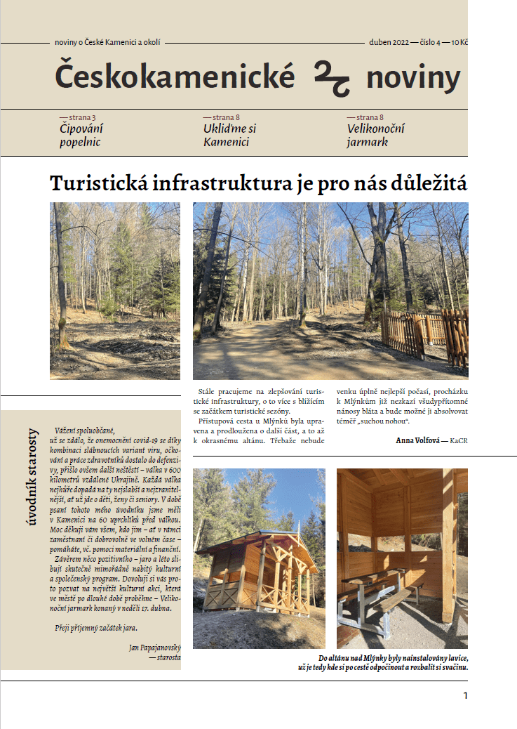 Duben 2022 - Česká Kamenice