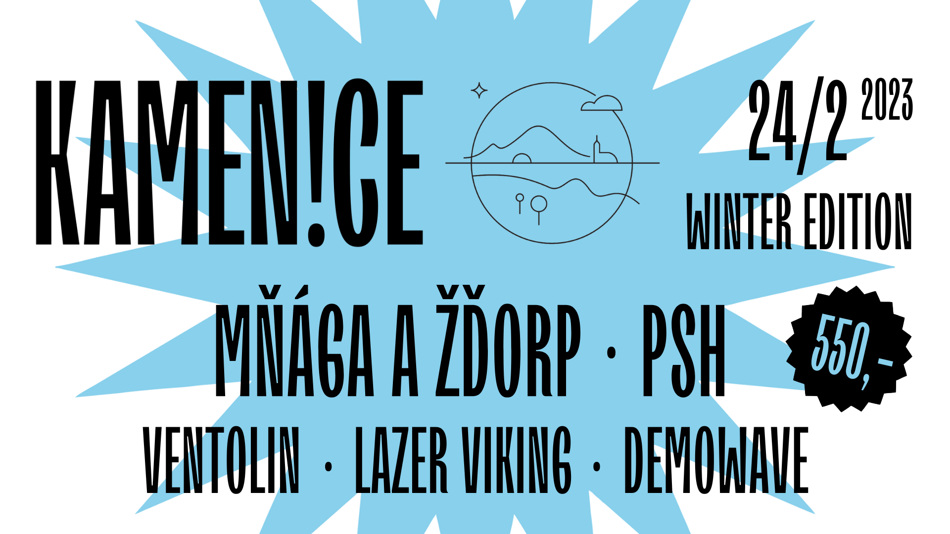 KAMEN!CE Winter edition 2023 - Česká Kamenice
