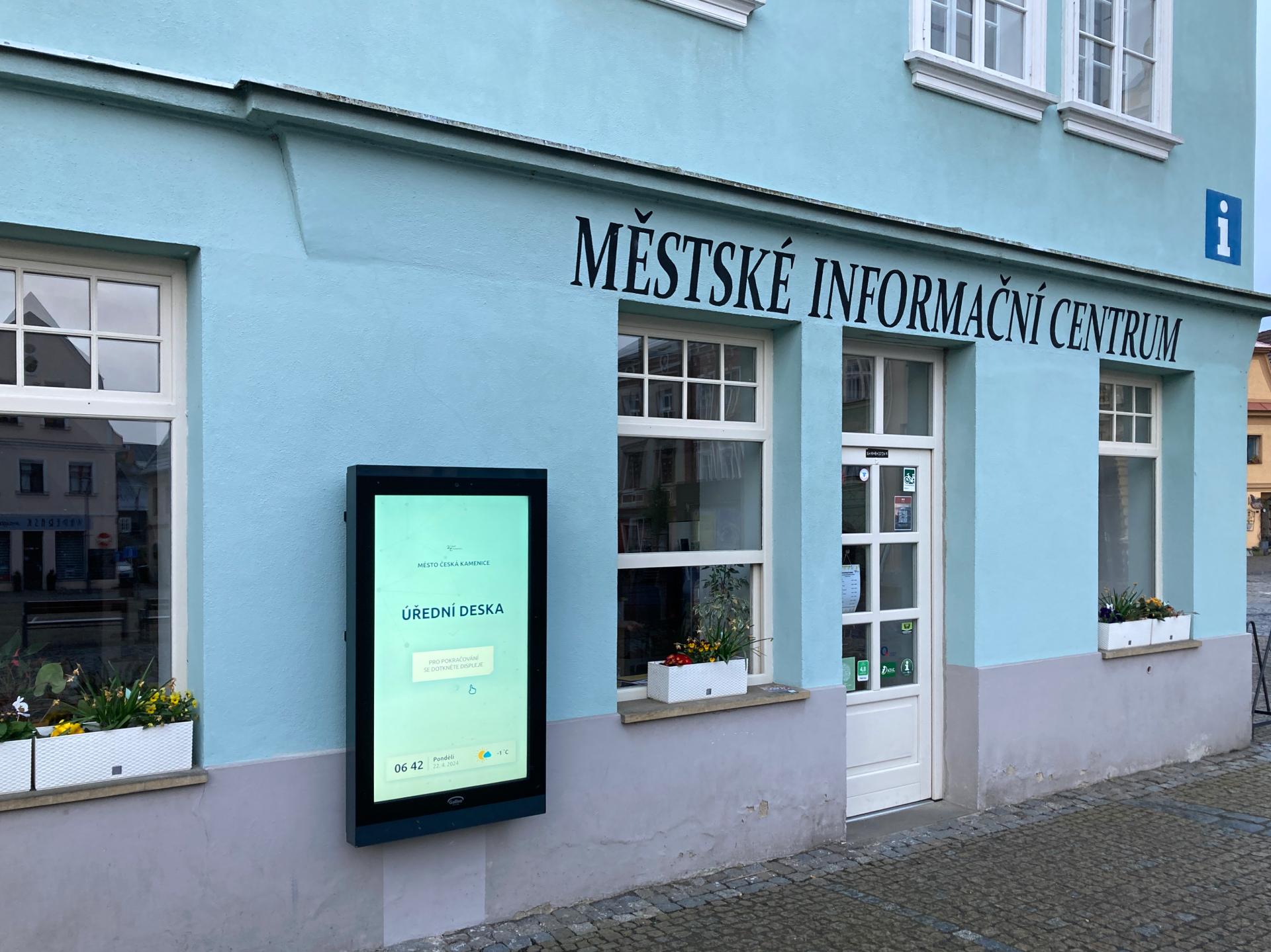 Nová elektronická úřední deska - Česká Kamenice