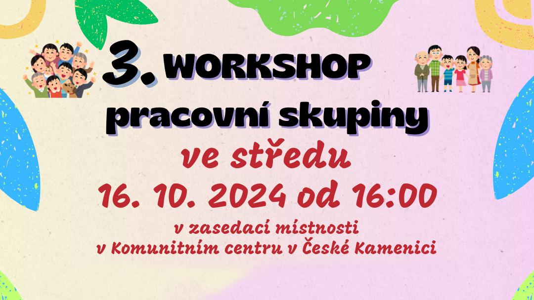 3. workshop AFFC - Česká Kamenice
